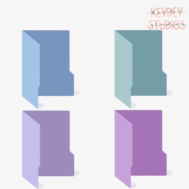 Spring Desktop Folder Icons for Mac and PC: Digital Download - Etsy