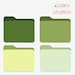 Green Desktop Folder Icons for Mac and PC: Digital Download - Etsy Canada