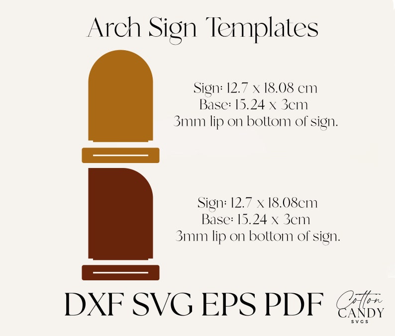 Arch Sign SVG Wedding Template Social Media Sign Half Arch - Etsy UK