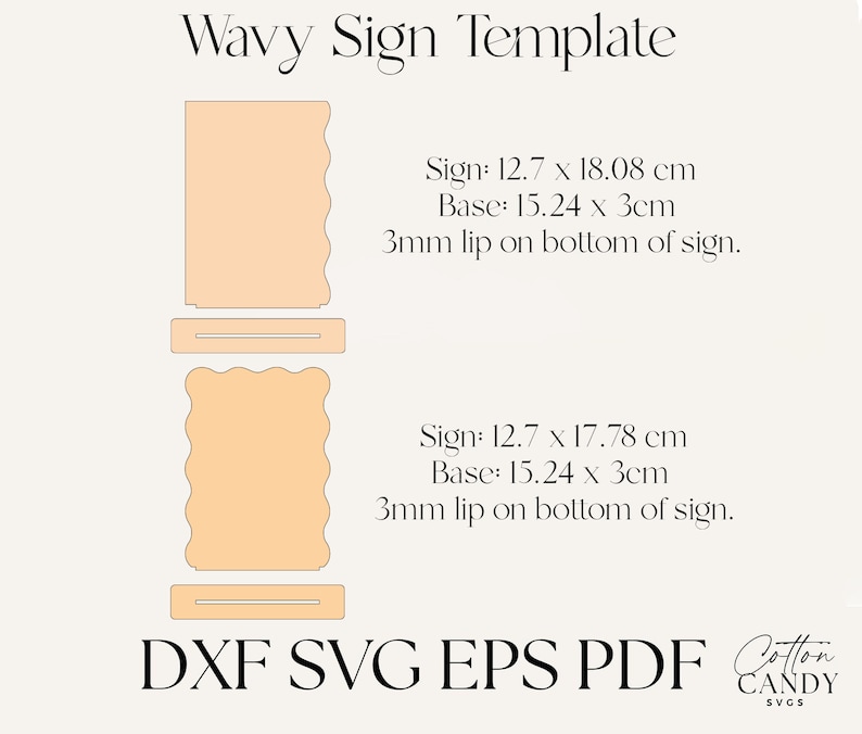 Wave Invite Cut File / Arch Shape Svg / Wavy Cut File / 8X10 Wavy Sign ...