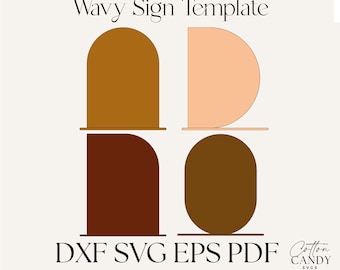 Arch Sign SVG Wedding Template Social Media Sign Half Arch Double Arch ...