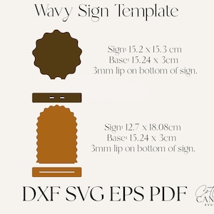 Wave Invite Cut File | Arch Shape Svg | Wavy Cut File | 8X10 Wavy Sign ...