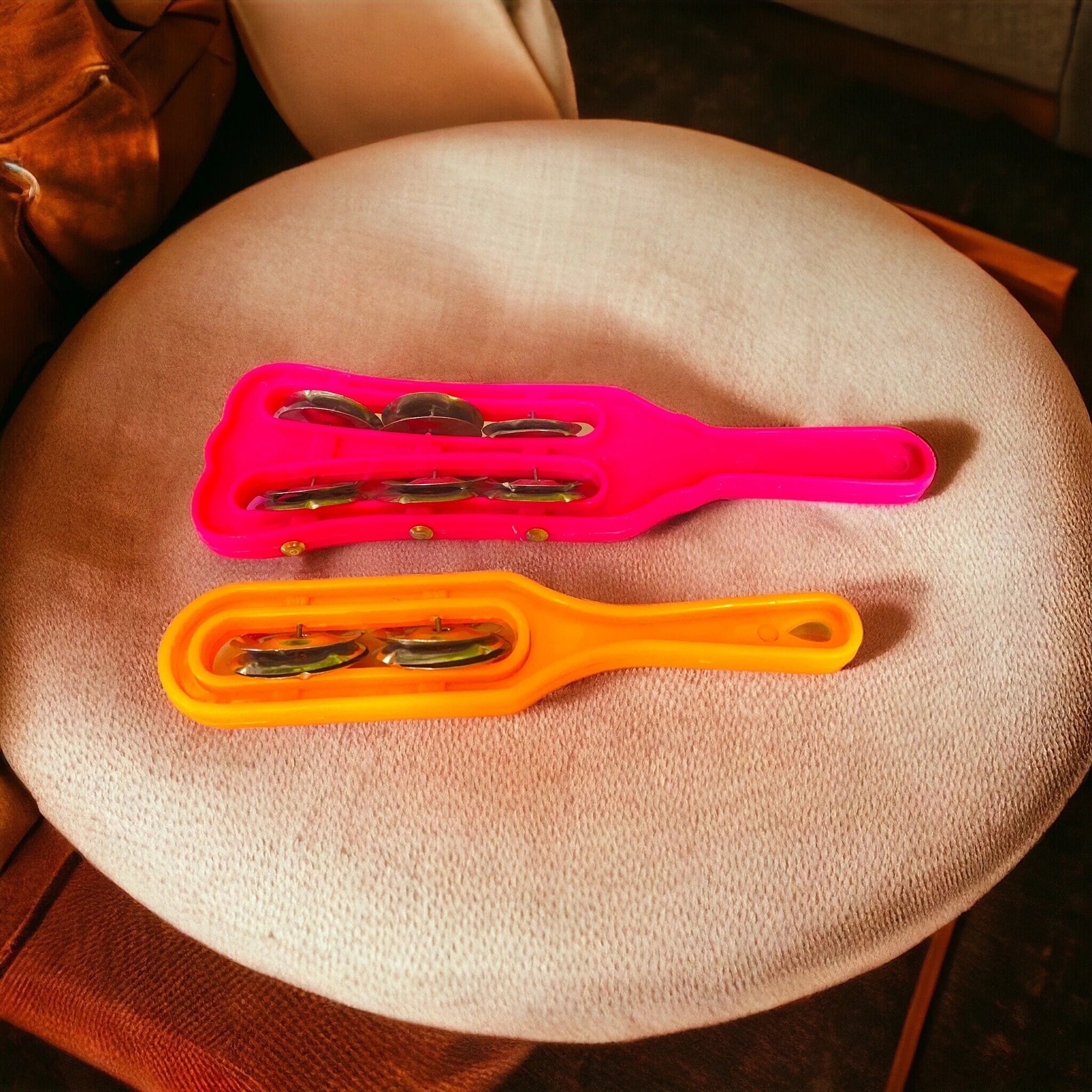 Plastic Manjira Musical Instrument for Bhajan and Kirtans, Kartal for ...