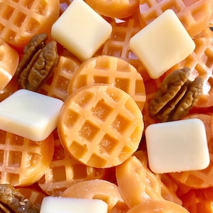 Butter Pecan Waffle Wax Melt- Food Wax Melt- Soy Wax Melts- Mini Waffle ...
