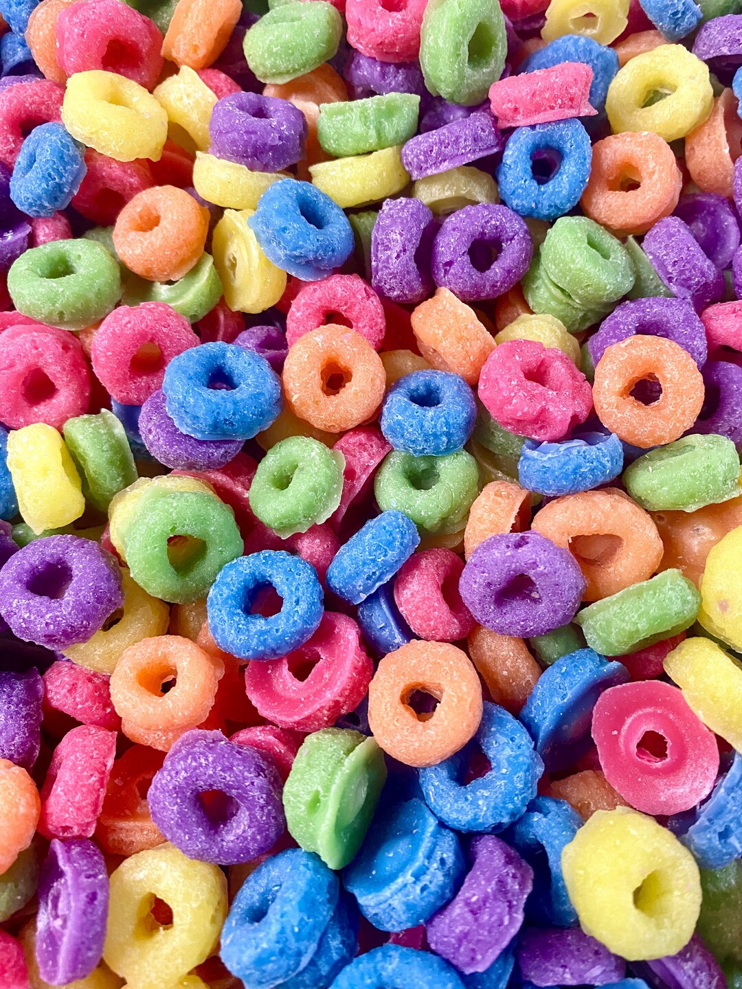 Fruit Loop Cereal Wax Melts Food Wax Melt Food Shaped Wax Melts Fake ...