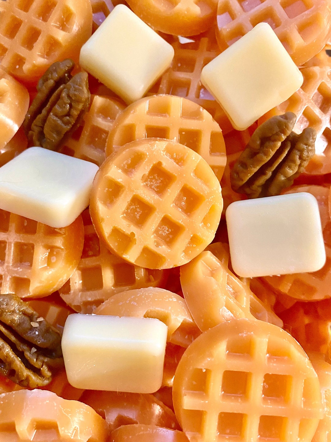 Butter Pecan Waffle Wax Melt- Food Wax Melt- Soy Wax Melts- Mini Waffle ...