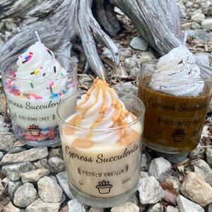 Food Candle Set - Soy Wax Candles - Dessert Candle- Pumpkin Pie- Waffle ...