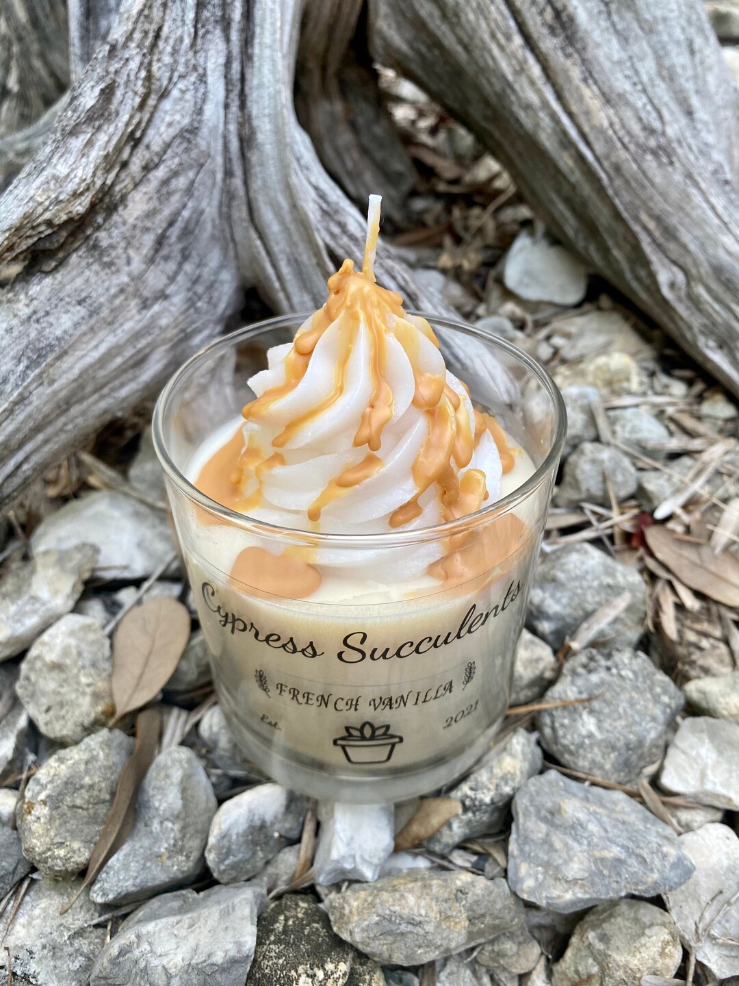 Food Candle-french Vanilla 11oz Candle- Whipped Cream Candle- French ...