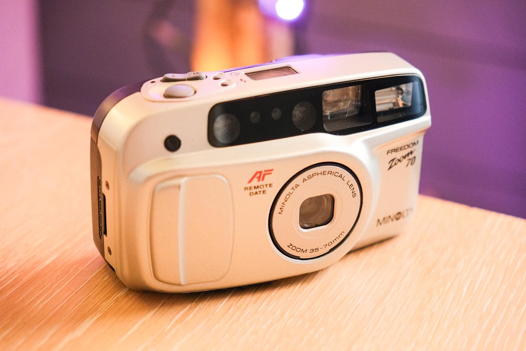 Minolta Freedom Zoom 70 Date | Tested 35mm Point & Shoot Film Camera - Etsy