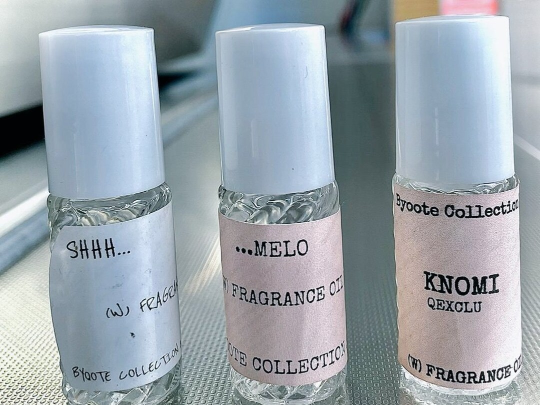 Three Little Scented Ladies. Womens Mini Perfume Body Oils. Pure Oils ...