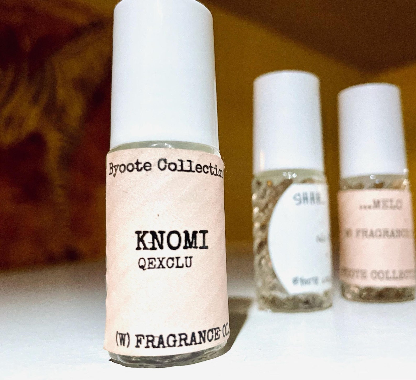Three Little Scented Ladies. Womens Mini Perfume Body Oils. Pure Oils ...