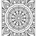 Square Mandalas 50 Printable Coloring Pages-instant Download-teens and ...