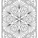 Square Mandalas 50 Printable Coloring Pages-instant Download-teens and ...