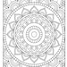 Square Mandalas 50 Printable Coloring Pages-instant Download-teens and ...