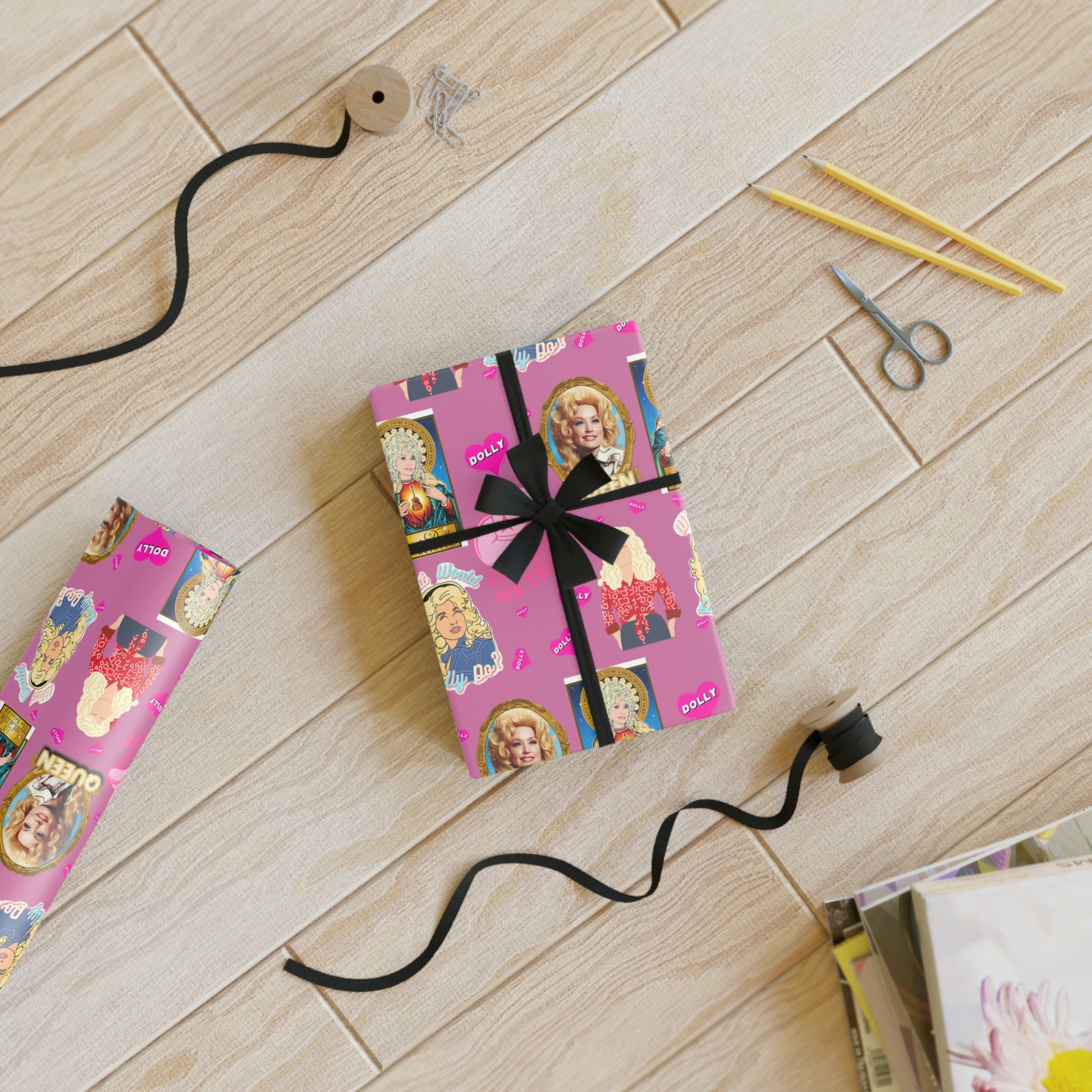 Dolly Parton Gift Wrapping Paper sold by Irene Lee | SKU 59982538 ...