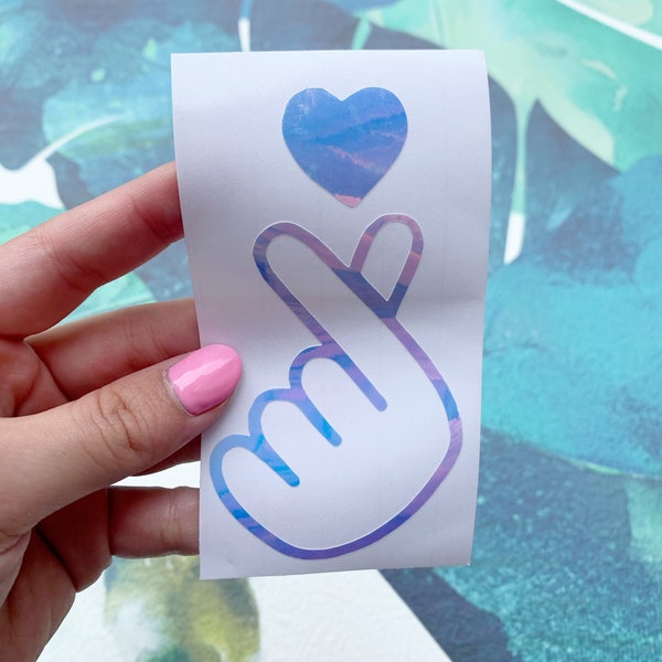 Heart Car Decal - Etsy