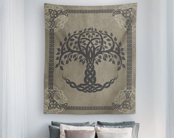 Tree of Life Tapestry - Etsy