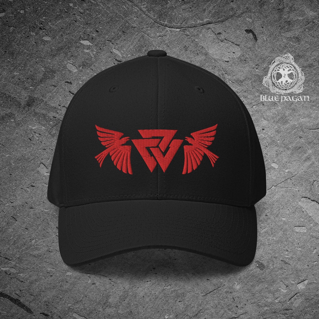 Viking Raven Norse Valknut Hat Valhalla Asgard Mythology Cap - Etsy UK