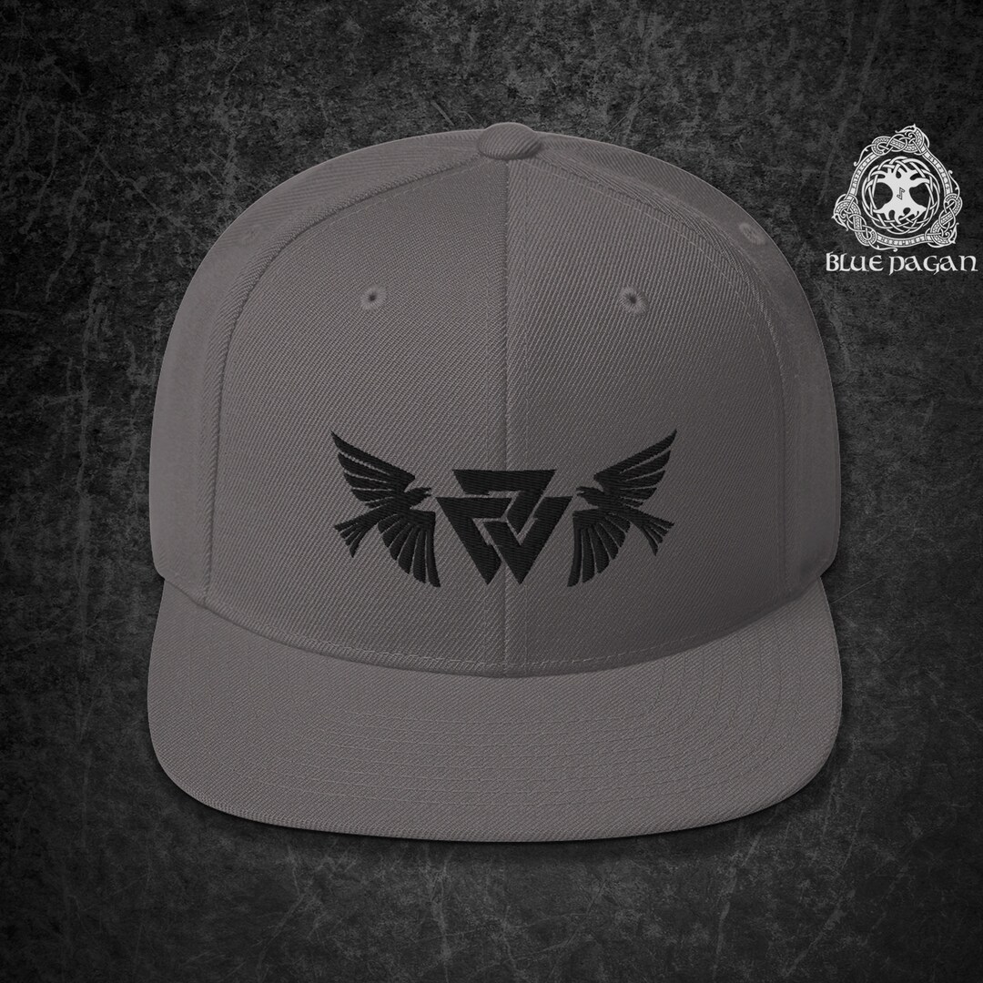 Viking Raven Valknut Hat Norse Valhalla Asgard Mythology Cap - Etsy