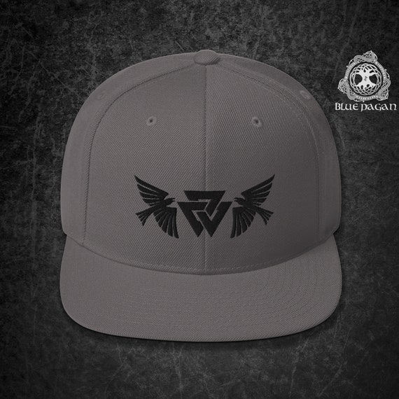 Viking Raven Valknut Hat Norse Valhalla Asgard Mythology Cap | Etsy