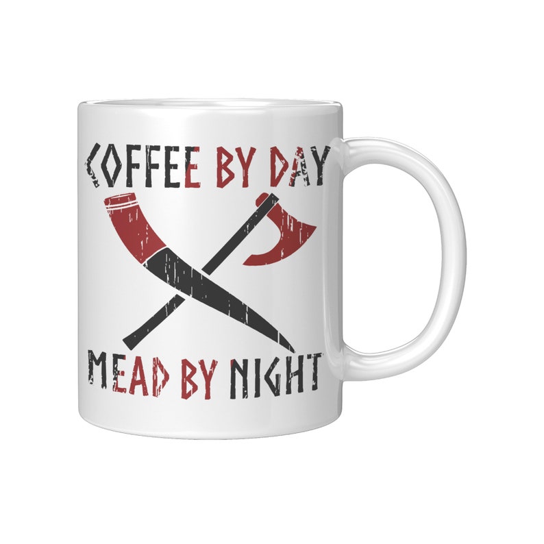 Norse Viking Coffee Mug Mead Nordic Scandinavian Vikings - Etsy