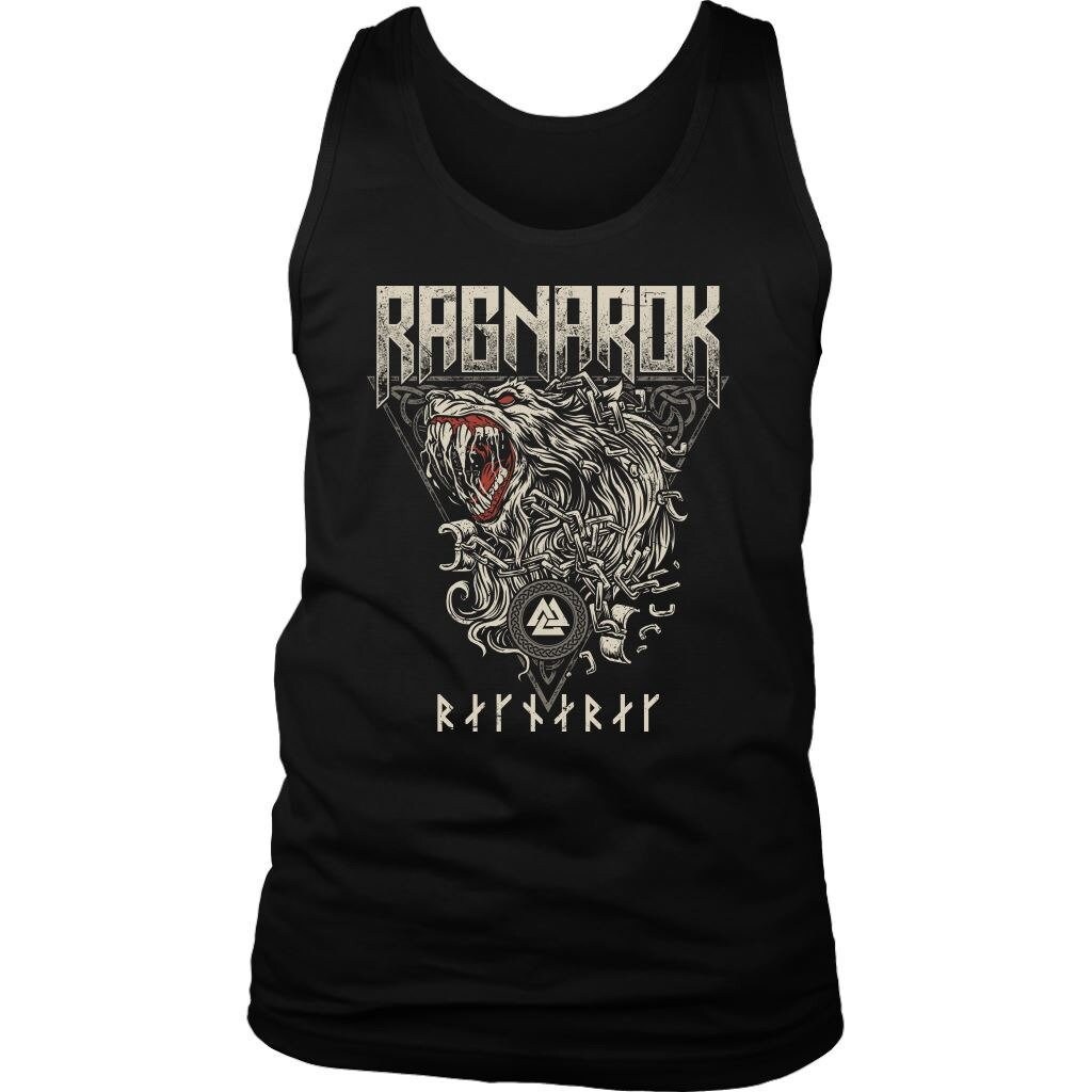 Ragnarok Fenrir Norse Mythology Viking Tank Fenris Wolf - Etsy