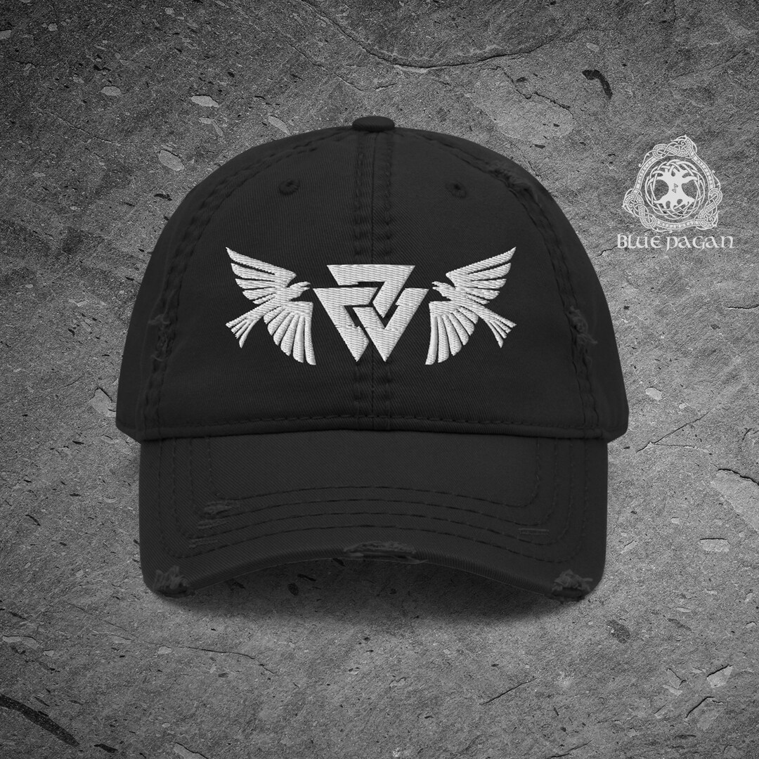 Viking Raven Norse Valknut Hat Valhalla Asgard Mythology Cap - Etsy