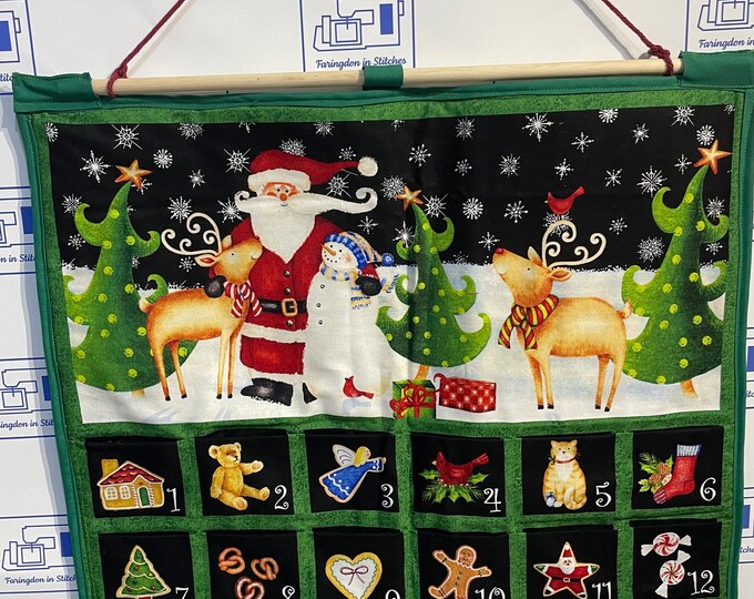 Handmade Fabric Advent Calendar - Etsy