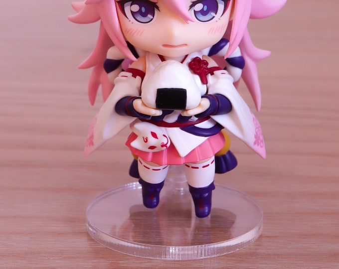 Nendoroid Nendisc Acrylic Stand Base Clear Transparent Circle Nendoroid ...