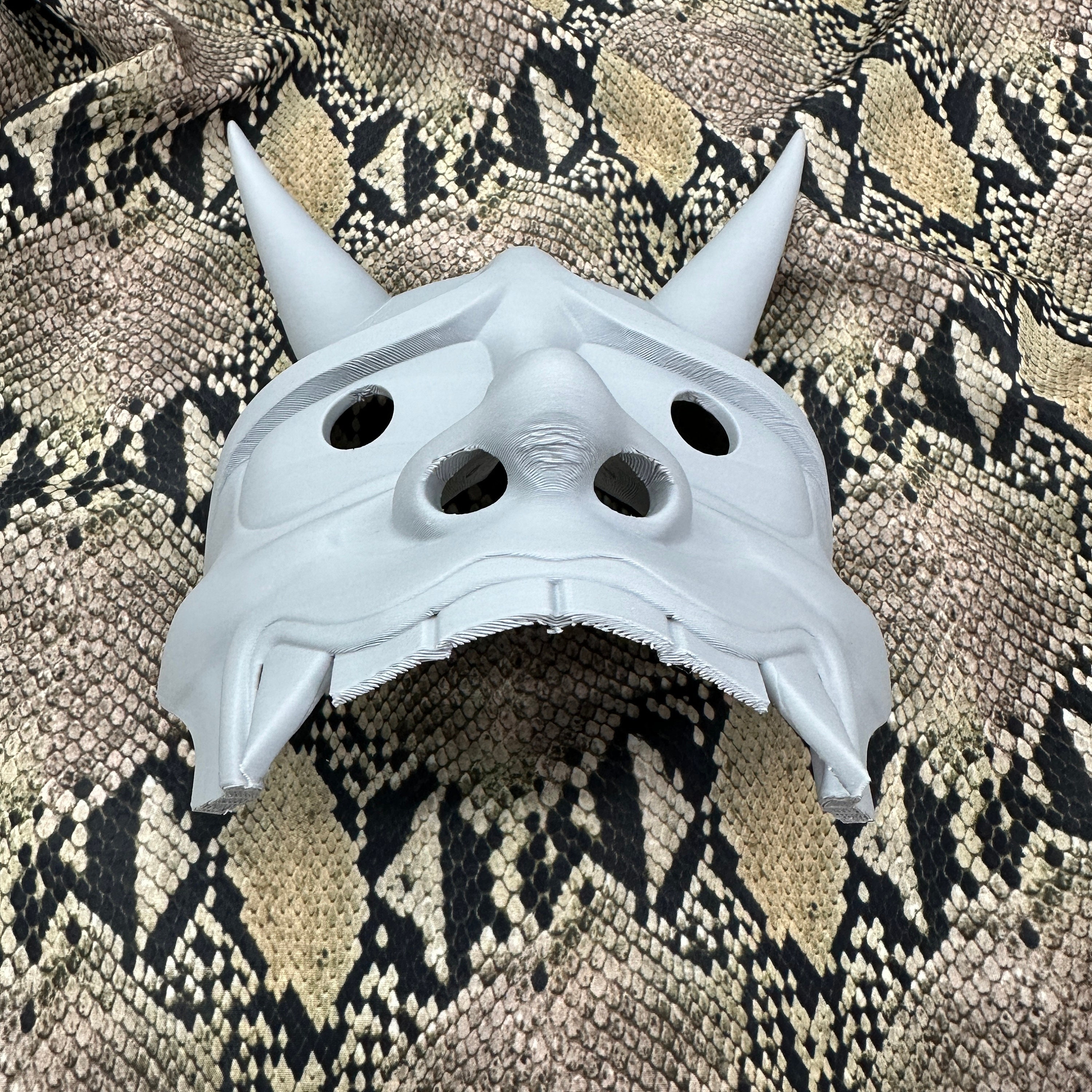 Yakuza Kiwami Majima Goro Hannya Man Cosplay Mask - Unpainted 3D Print ...