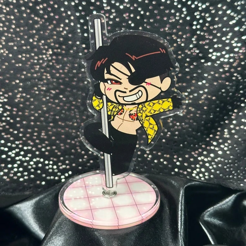 Yakuza Like a Dragon Goro Majima & Goromi Pole Dance Spinning Acrylic ...