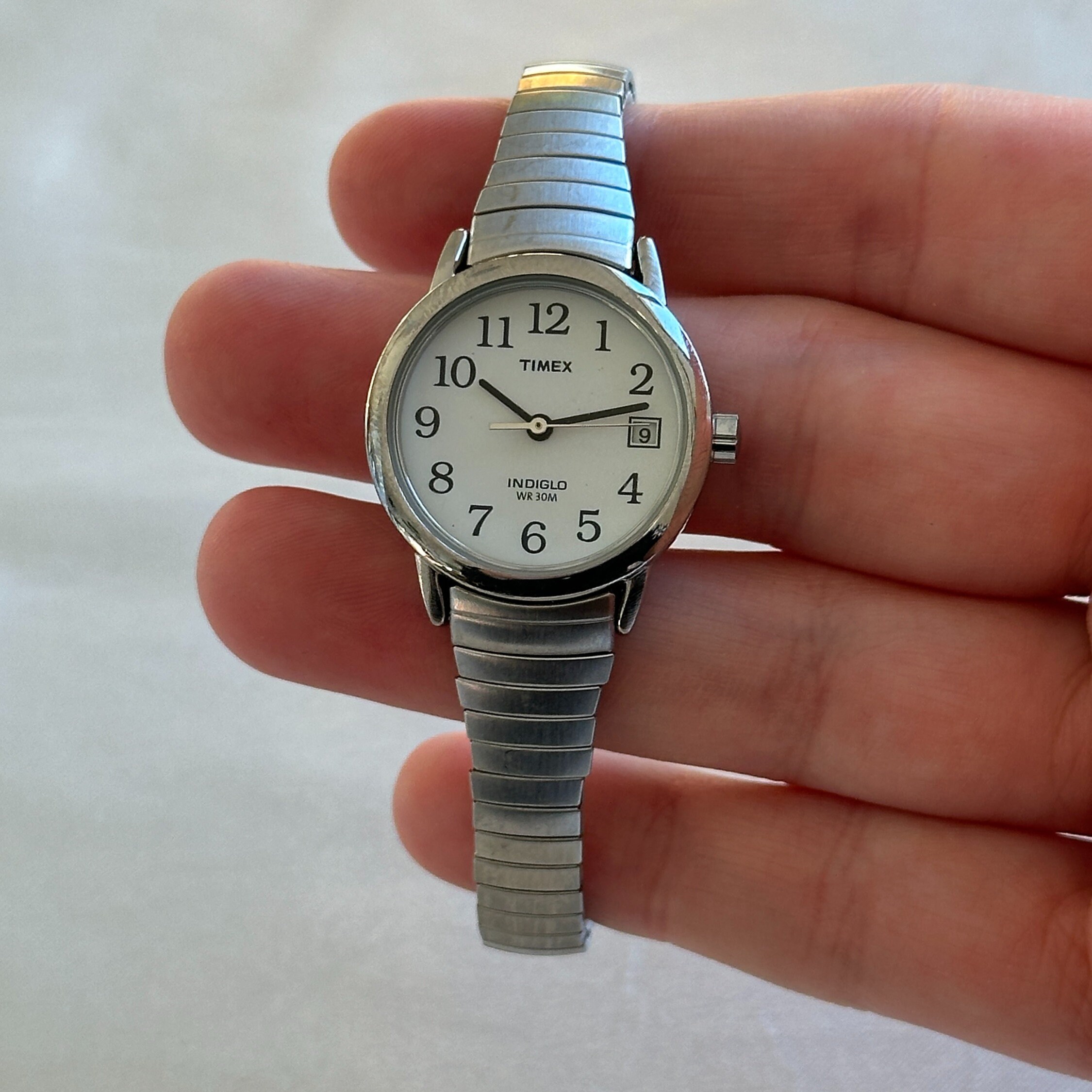 Classic Silver Tone Timex Watch - Etsy