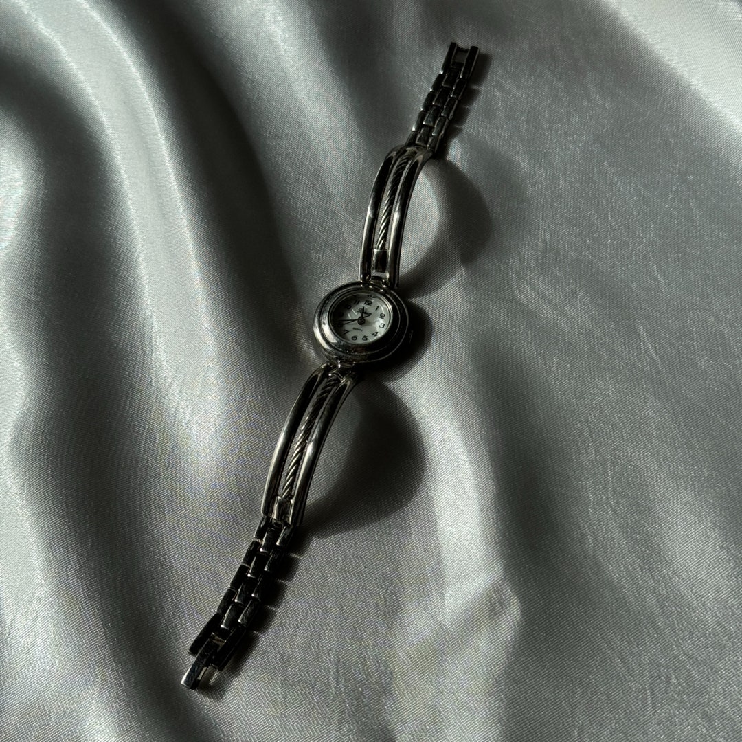 Classic Silver Tone Ronica Watch - Etsy