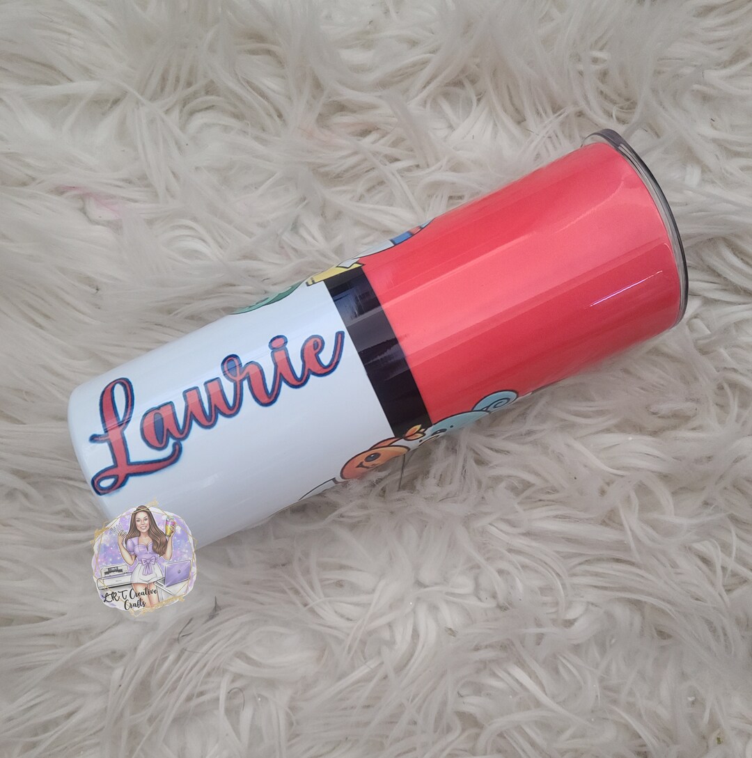 Pokémon Inspired Custom Name Sublimation Tumbler - Etsy