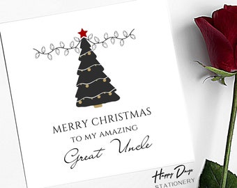 Great Uncle Card - Etsy