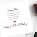 Daughter 13th Birthday Card Poem, Daughter 13th Birthday Card, Birthday ...