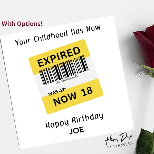 Childhood Expired - Etsy