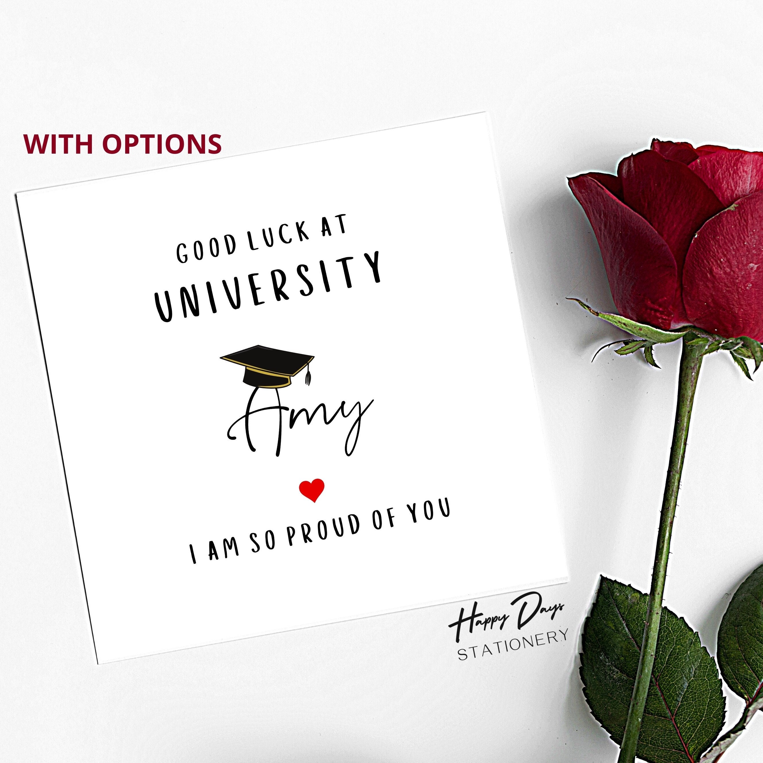 Good Luck at University Card, Going to University Card, off to Uni Card ...