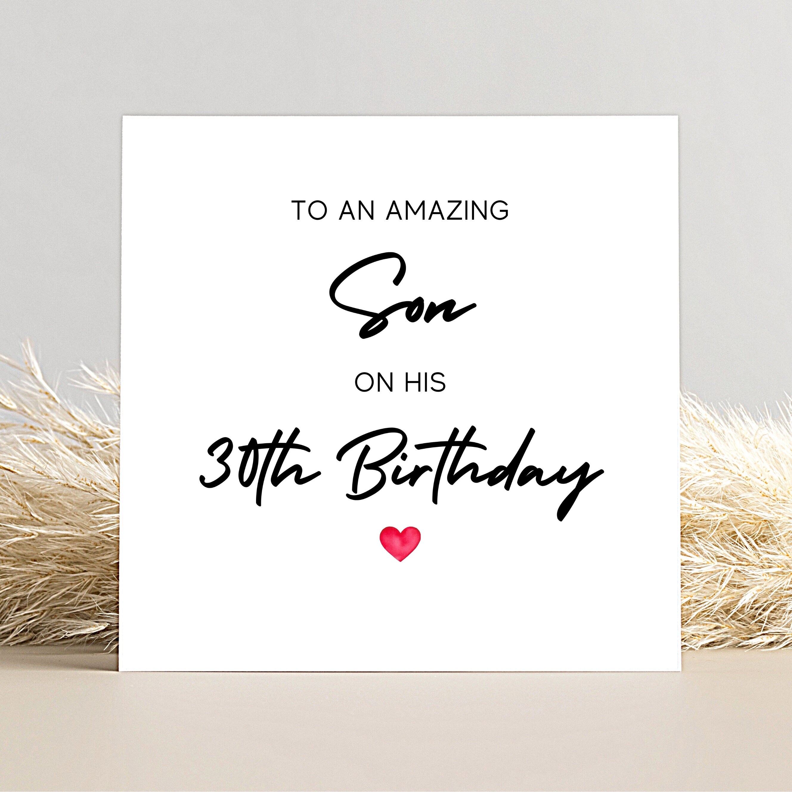 Son 30th Birthday Card Son Birthday Card 30th Birthday Card Etsy Son 30th Birthday Card Son Birthday Card 30th Birthday Card Etsy