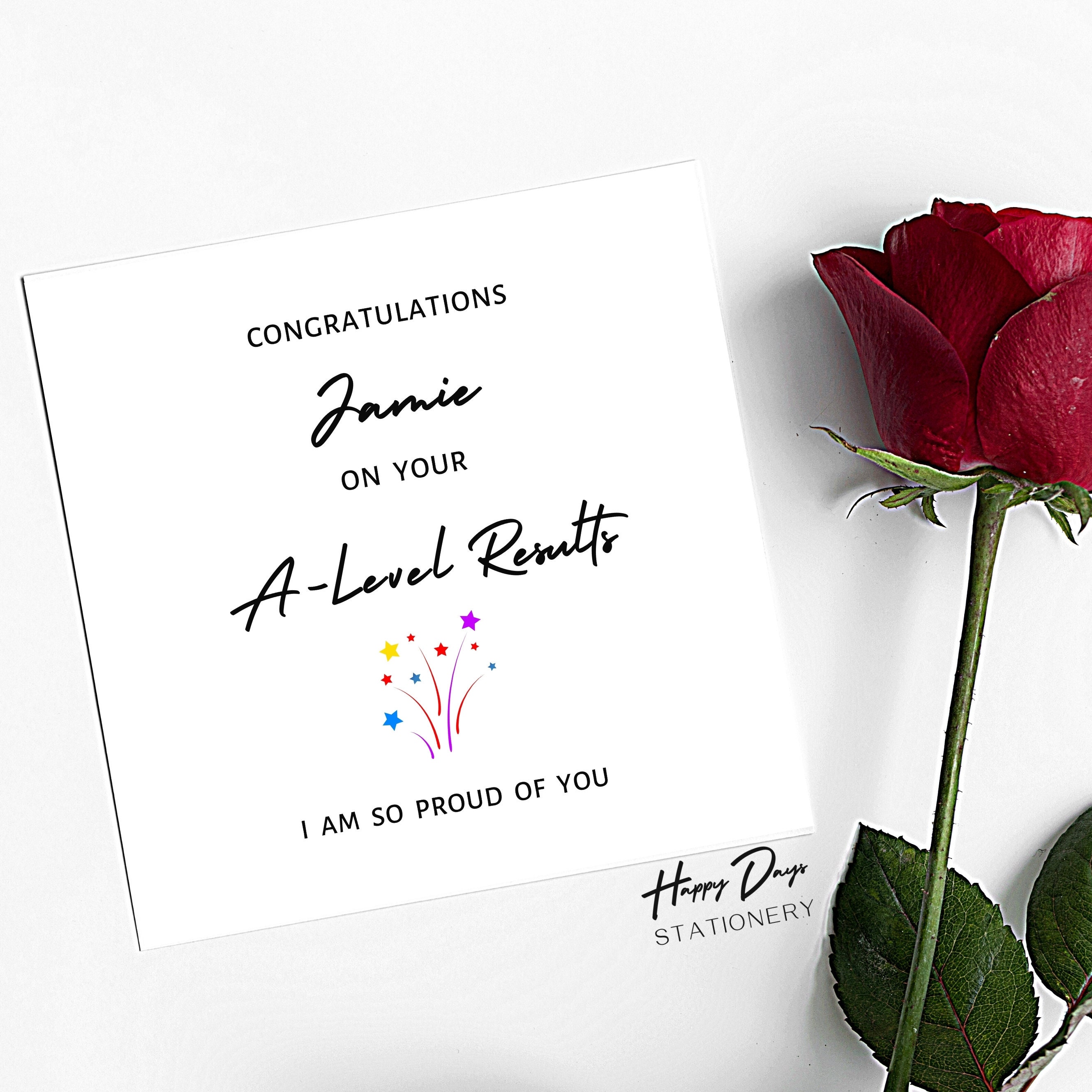 A-levels Congratulations Card A Levels Results Card GCSE | Etsy