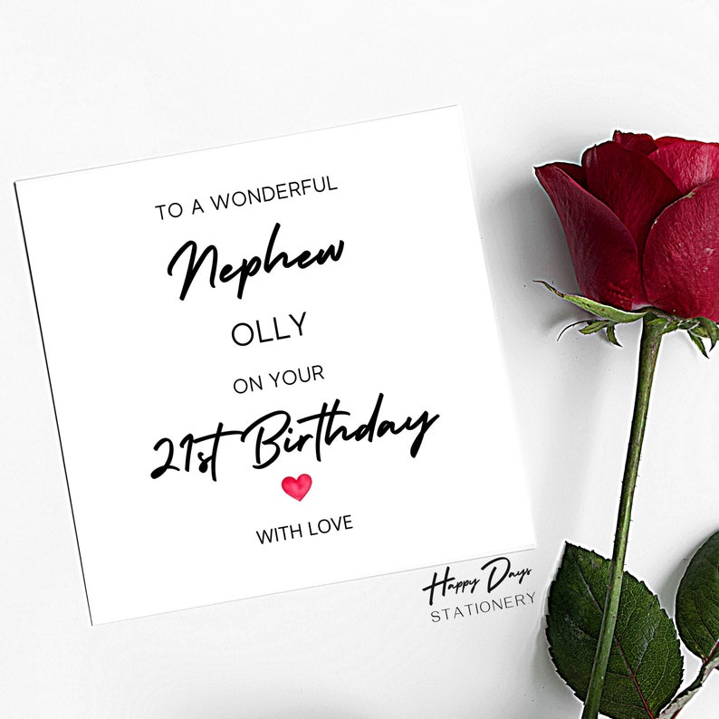 Nephew 21st Birthday Card 21st Birthday Card for Nephew 21st - Etsy Nephew 21st Birthday Card 21st Birthday Card for Nephew 21st - Etsy