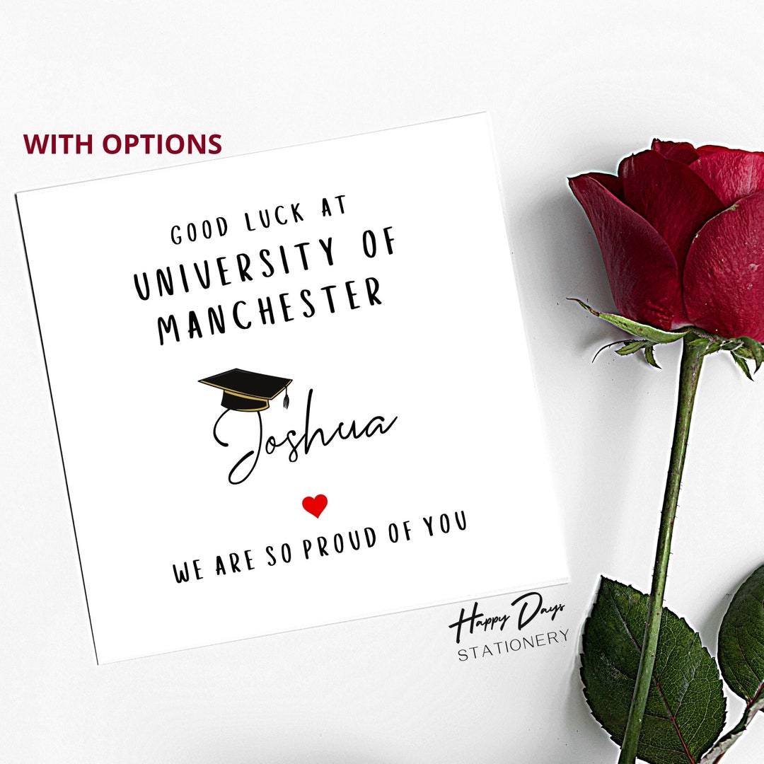 Going to University Card, Good Luck at University Card, off to Uni Card ...