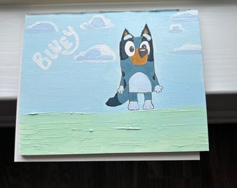 Bluey Painting - Etsy