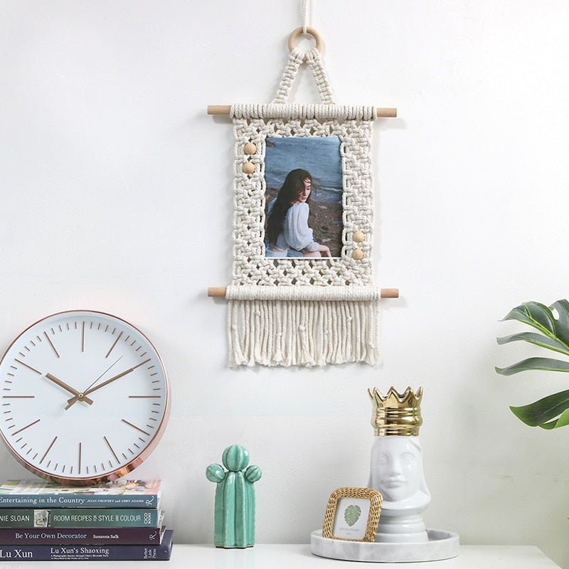 Macrame Frame - Etsy