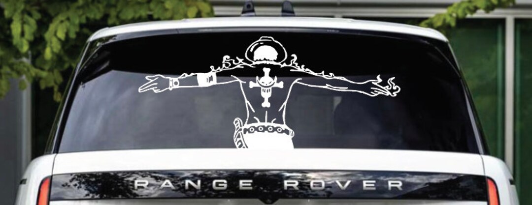 Large Anime Decal for Cars Pirate Sticker Sticker Manga Decal for Car ...