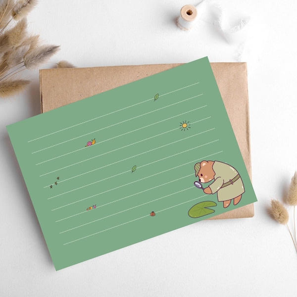 Sage Green Square Grid Sticky Note 50 Sheet 3M Post-it Notes Green Cute ...