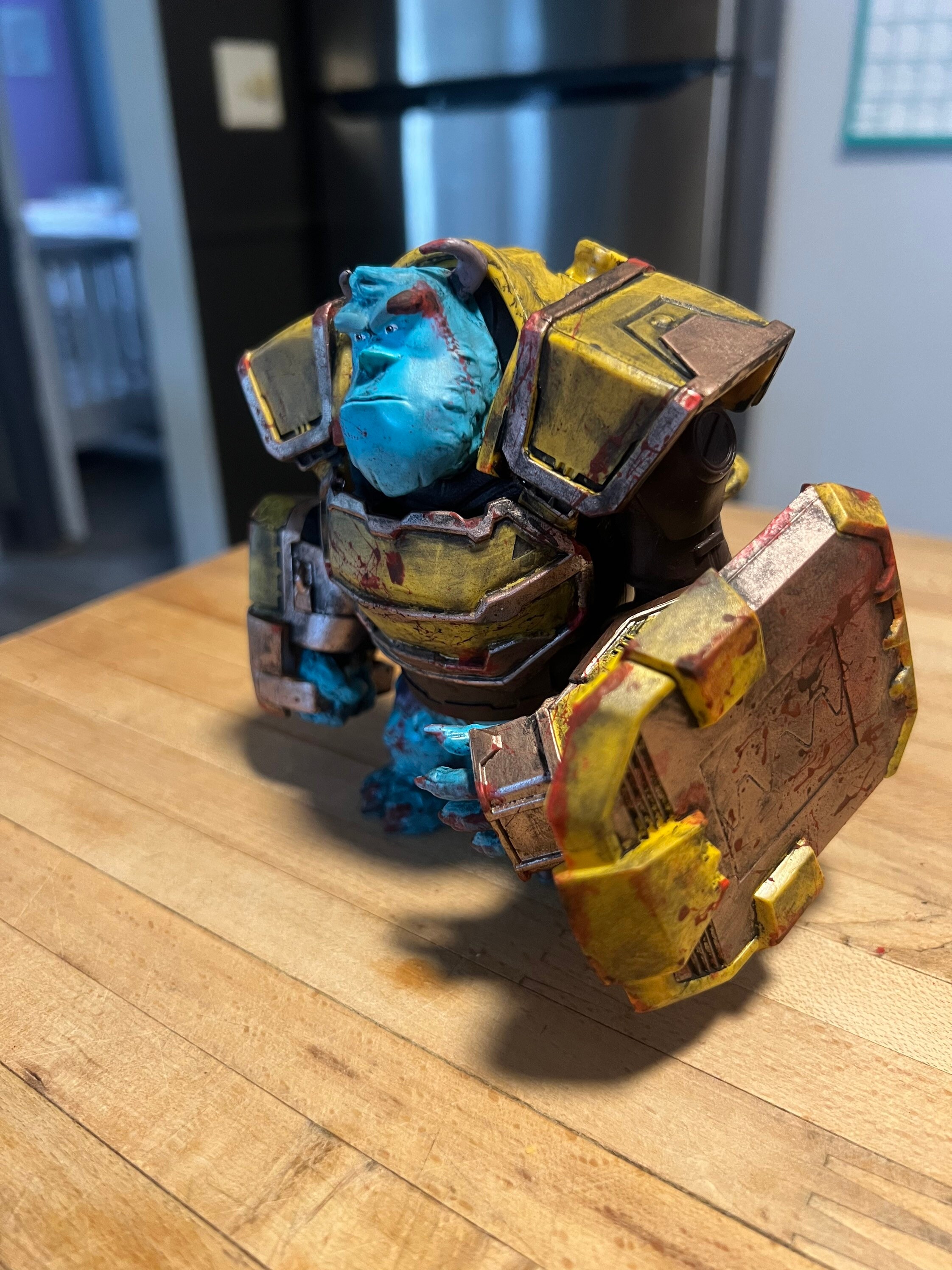 Sully Disney Mirrorverse Custom Painted 5 Inch Action Figure Battle ...