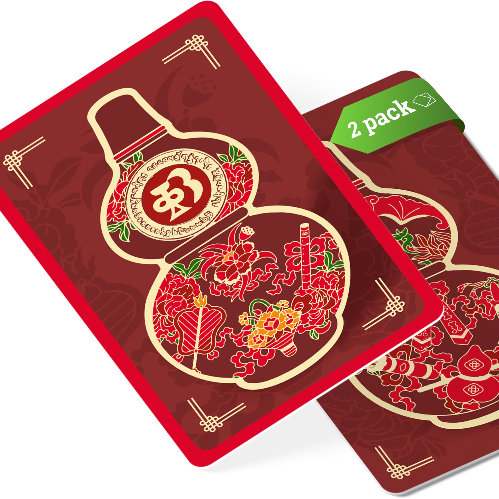 Abundance Wu Lou Feng Shui Amulet Card, Feng Shui Gift, Pocket-sized ...