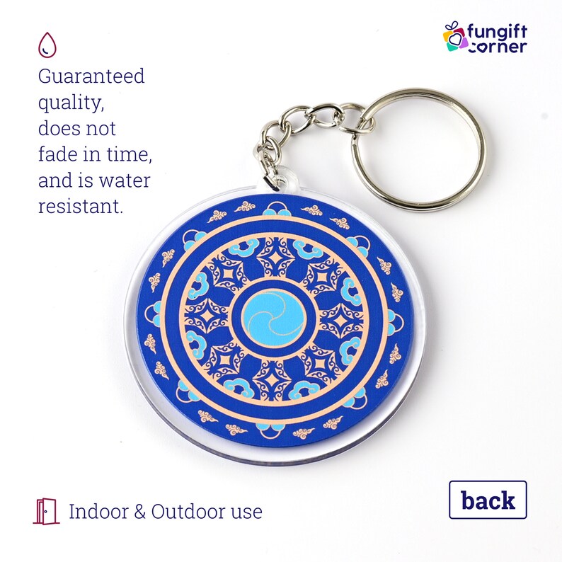 Three Celestial Guardians Chakra Protection Wheel Feng Shui Amulet ...