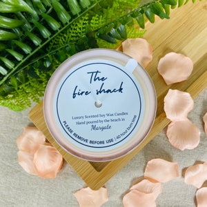 November Chrysanthemum Birth Flower Personalised Candle | Birthday Gift ...
